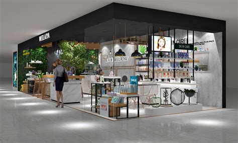 威莱雅护肤品体验店设计 广东小李白广告策划有限公司