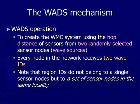 Ppt Wave Addressing For Dense Sensor Networks Powerpoint Presentation