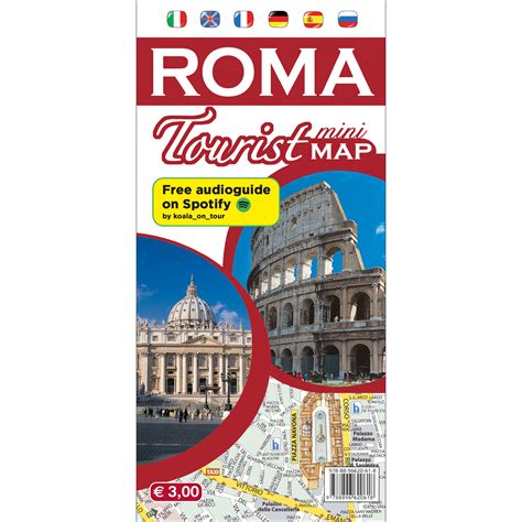 Roma Tourist Mini Map 9788896620618 Gruppo Lozzi Editori
