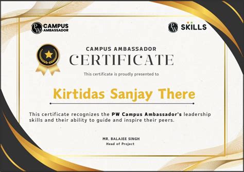 Kirtidas There On Linkedin Campusambassador Pwskills Techexcellence Selflearning