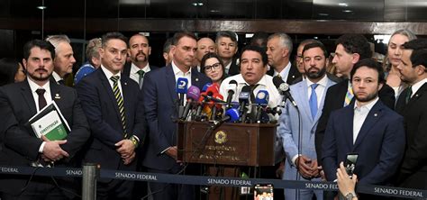 Oposição Entrega A Pacheco Pedido De Impeachment Contra Alexandre De