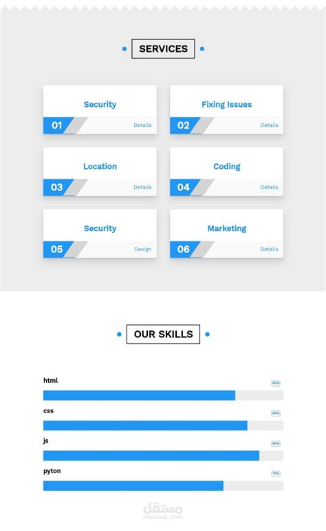 Responsive Website مستقل