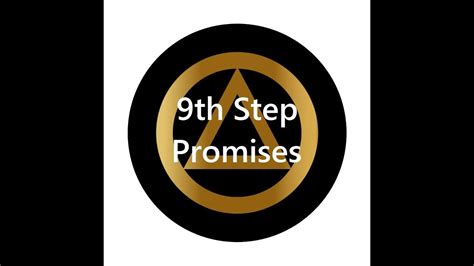 The 9th Step Promises From Pages 83 And 84 Of The Big Book Youtube