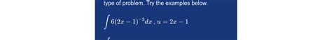 solved type of problem try the examples