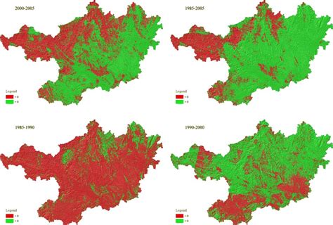 Spatiotemporal Variations Of Ecosystem Service Values Esvs In