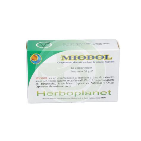 Miodol 30 G 60 Comprimidos Blister Herboplanet