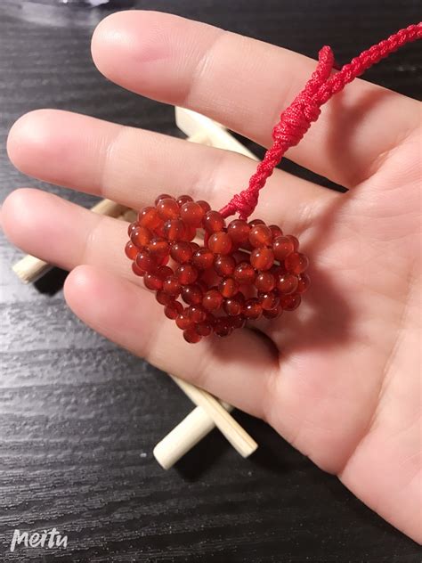 珠子编心形珠子编织工艺品第5页大山谷图库