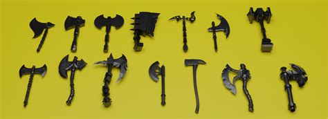 A Pack Of Various 3d Axes Flippednormals