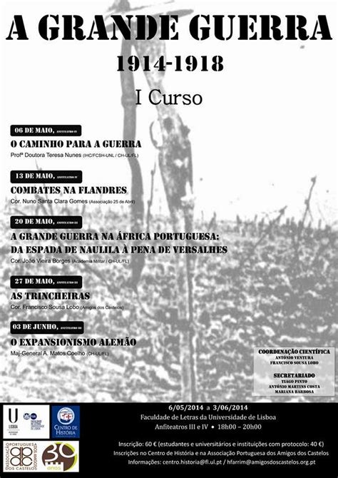 Almanaque Republicano A Grande Guerra 1914 1918 Curso