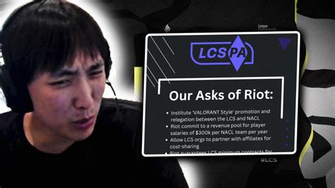 북미 롤 리그 Lcs의 파업은 무엇을 남겼나 Opgg