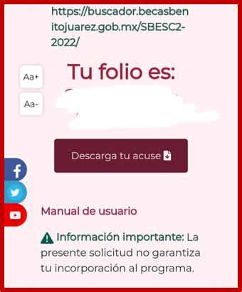 Estos son los 5 PASOS DE REGISTRO para la Beca Benito Juárez Nivel