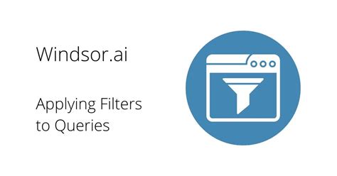 Applying Filters To Queries
