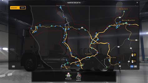 Mhapro Map Ats V1 2 • Ats Mods American Truck Simulator Mods