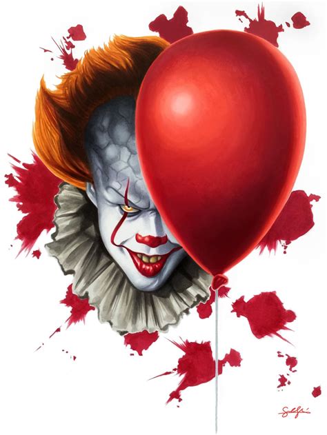 Geek Art Gallery Fan Art Round Up Pennywise From It