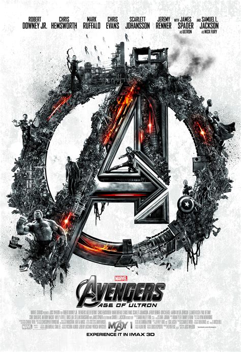 Choose One Of Four Avengers Age Of Ultron Imax Posters