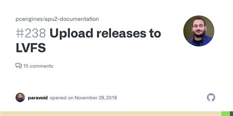 Upload Releases To Lvfs Issue Pcengines Apu Documentation
