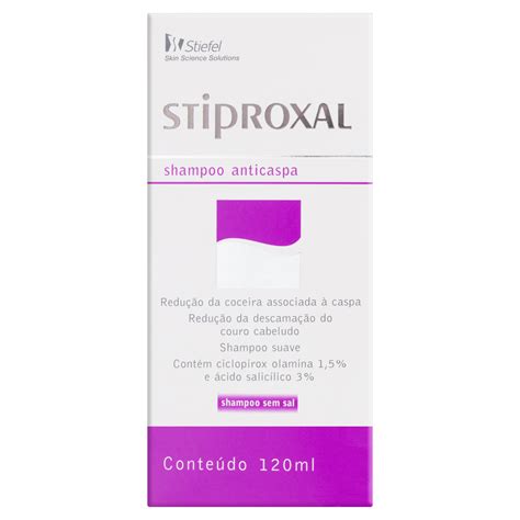Shampoo Anticaspa Stiproxal Sem Sal 120ml Stiefel Drogasmil