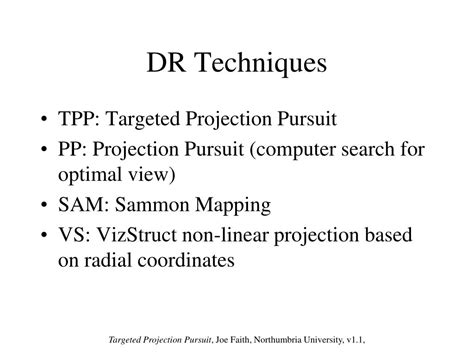 Ppt Targeted Projection Pursuit For Microarray Data Analysis Powerpoint Presentation Id5013050