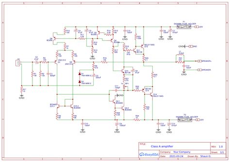 20w Class A Amp Platform For Creating And Sharing Projects Oshwlab