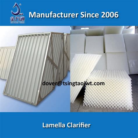 Inclined Plate Lamella Clarifier For Waste Water Treatment Buy Lamella Clarifier Inclined