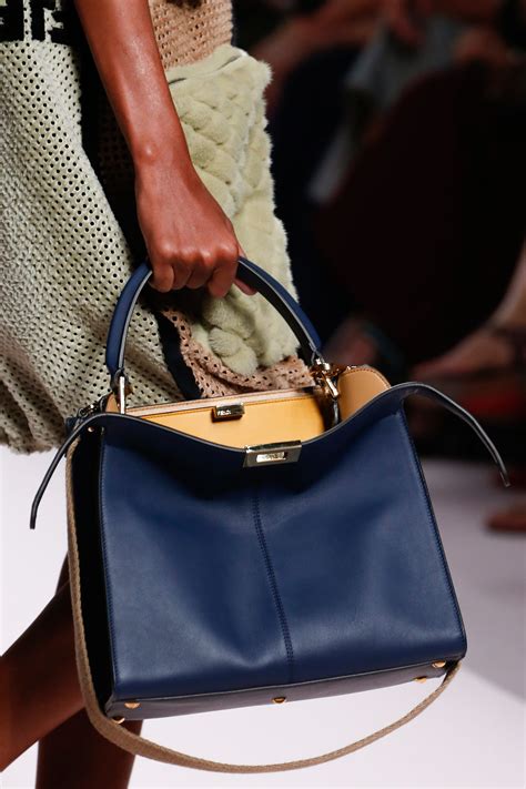 Fendi Spring Summer 2019 Runway Bag Collection Spotted Fashion