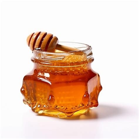 Premium Ai Image Fresh Honey Honey Pot