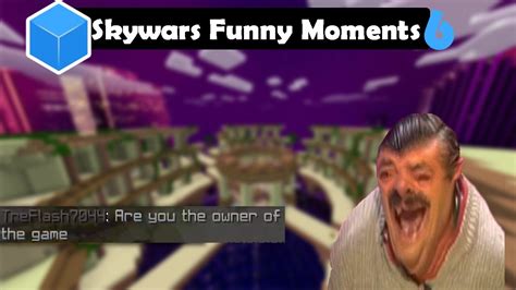 Cubecraft Skywars Funny Moments 6 Youtube