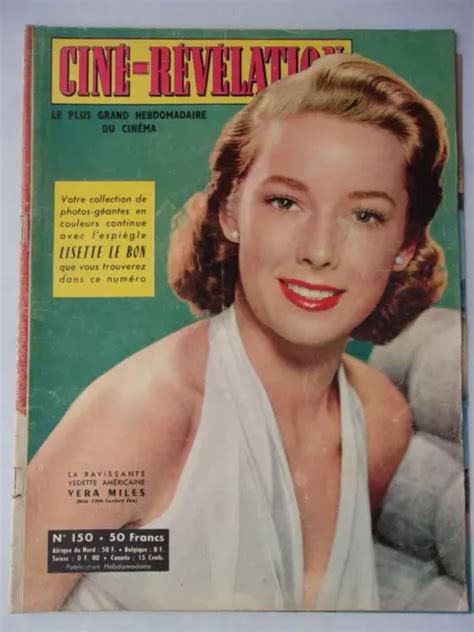 CINÉ RÉVÉLATION DE Vera Miles Lisette Lebon Anthony Quinn Anne Vernon EUR