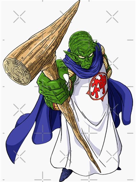 Kami Dbz Dragon Ball Sticker For Sale By Art Design 87 Redbubble