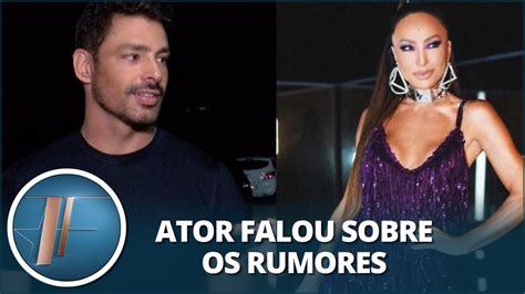 Cauã Reymond se pronuncia sobre boatos de affair Sabrina Sato Que