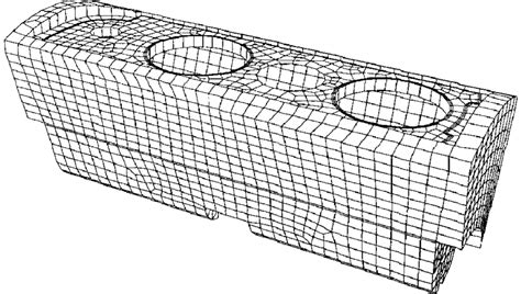 A Detailed Shell Finite Element Model Of The Speaker Enclosure Was