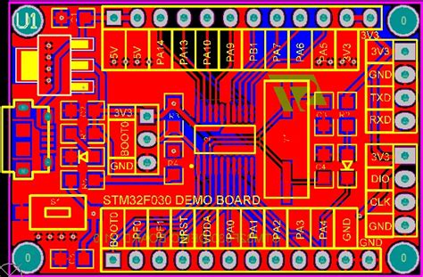 Stm32f030f4p6 Development Board บอร์ดพัฒนา Stm32f030f4p6 Artronshop