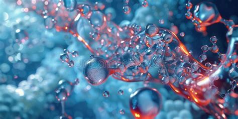 Cutting Edge Nanotechnology Advancing Materials At The Molecular Level Stock Illustration