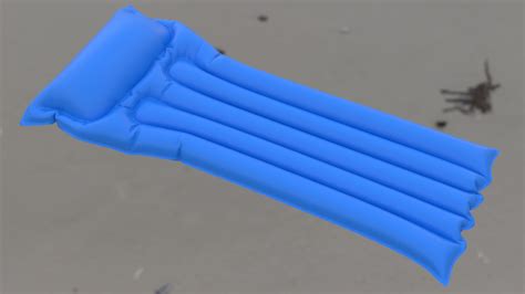 3d Lilo Inflatable Mattress Turbosquid 1757074