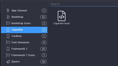 Capacitor Not Included On A Capacitor Project Bugs Wappler Community