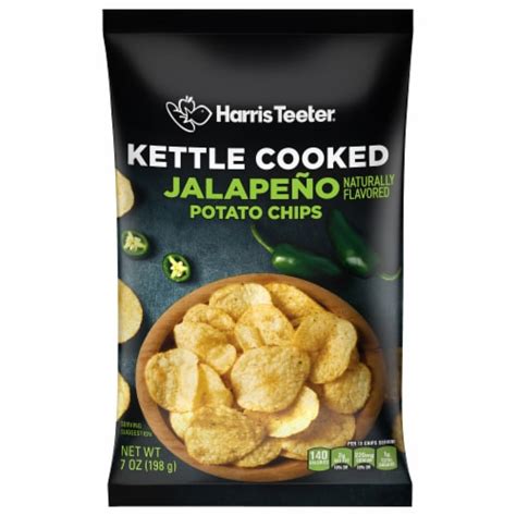 Harris Teeter™ Jalapeno Kettle Cooked Potato Chips 7 Oz Kroger