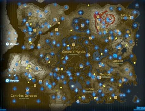 Legend Of Zelda Breath Of The Wild Shrines Locations Mevaacme