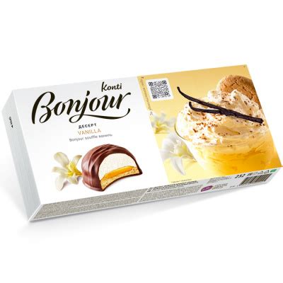 BONJOUR KONTI ваниль - Кондитерская фабрика Конти