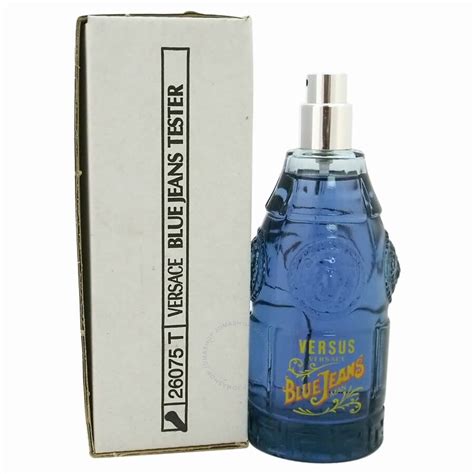 Versace Mens Versus Blue Jeans Edt Spray 25 Oz Tester Fragrances