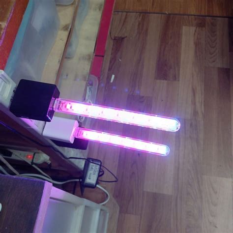 植物育成ledライト 10w 5v Usb給電式 2個 メルカリ
