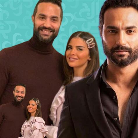 كريم فهمي وزوجته أمام البحر وبمن تذكّرنا؟ صورة مجلة الجرس