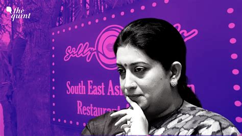 Silly Souls Row Whats The Controversy Surrounding Smriti Iranis
