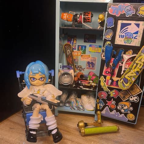 Splatoon Custom BJD Doll Splatoon Figures Splatoon Cute Drawings
