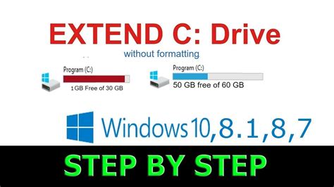 How To Increase C Drive Space In Windows 10 Without Formatting In Hindi 2020 YouTube