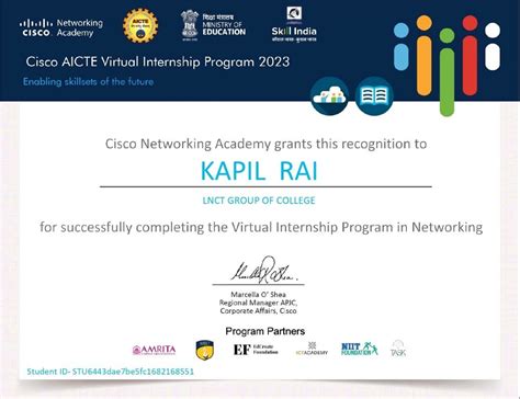 Kapil Rai On Linkedin Cisco Cisconetworkingacademy Networking Lnct