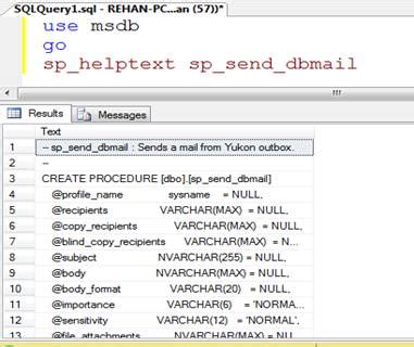 Configuring Database Mail In SQL Server CodeProject