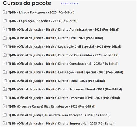 Tj Rn Concurso 2023 Preparatório Especial Para Concurso