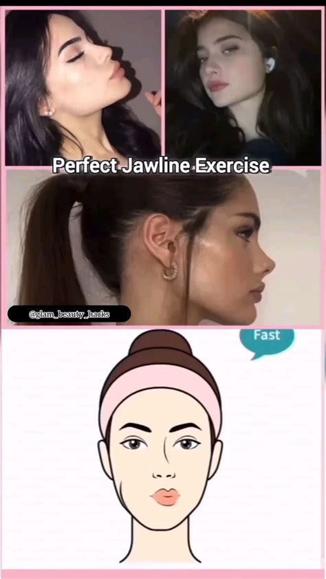 Perfect Jawline For Women In 2024 Jawline Exercise Perfect Jawline Beauty Hacks