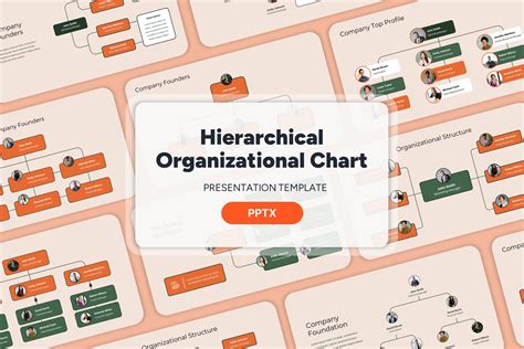 hierarchical organization chart ppt graphic by moara · creative fabrica