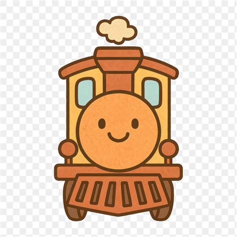 Png Cute Cartoon Train Illustration Free Png Rawpixel